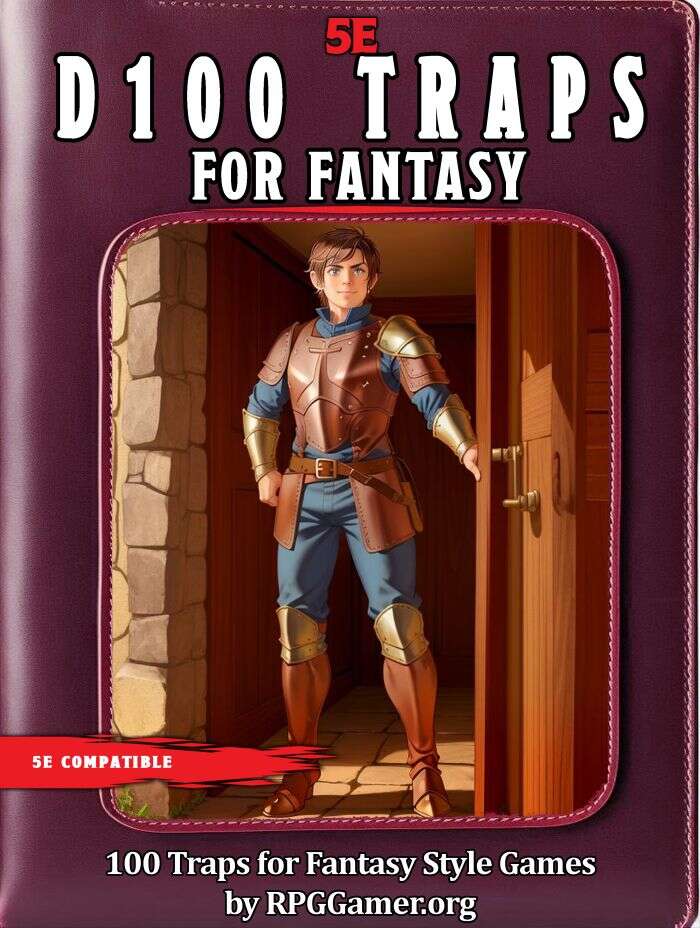 D100 Traps for Fantasy - RPGGamer | DriveThruRPG