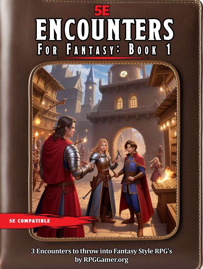 Encounters for Fantasy - 3 Encounter Ideas - Book 1 - RPGGamer | DriveThruRPG
