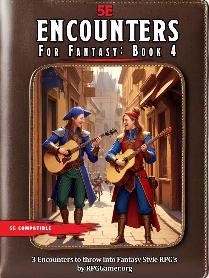Encounters for Fantasy - 3 Encounter Ideas - Book 4 - RPGGamer ...