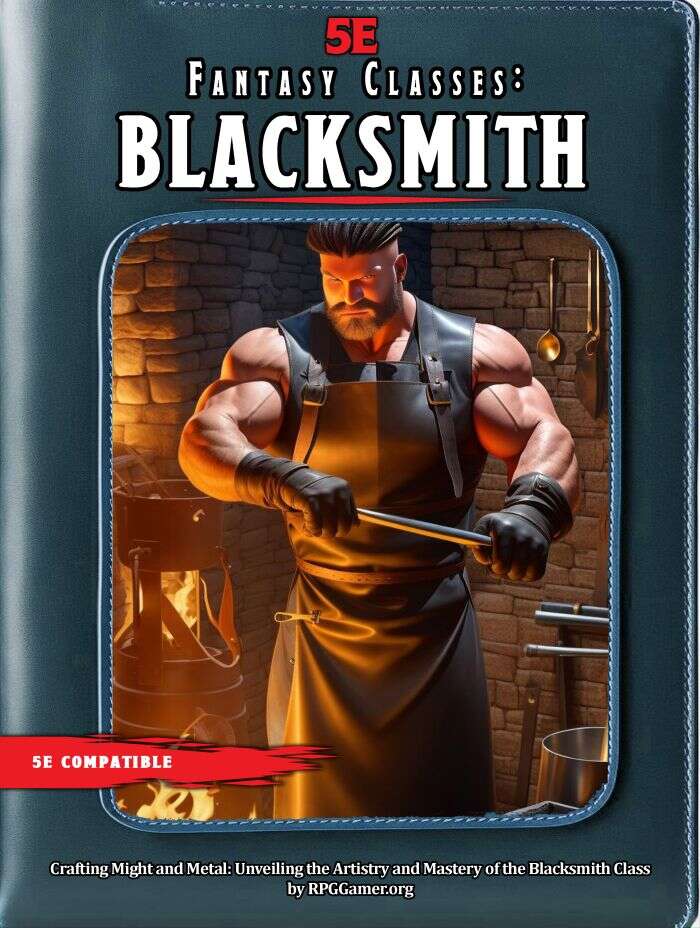 Fantasy Classes: Blacksmith - RPGGamer | DriveThruRPG