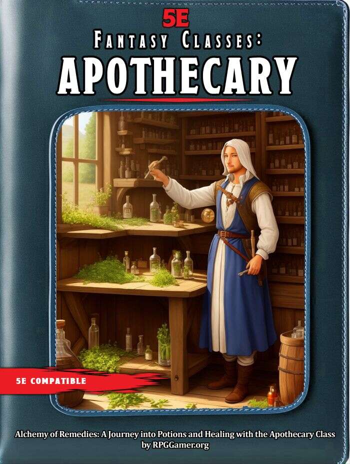 Fantasy Classes: Apothecary - RPGGamer | DriveThruRPG