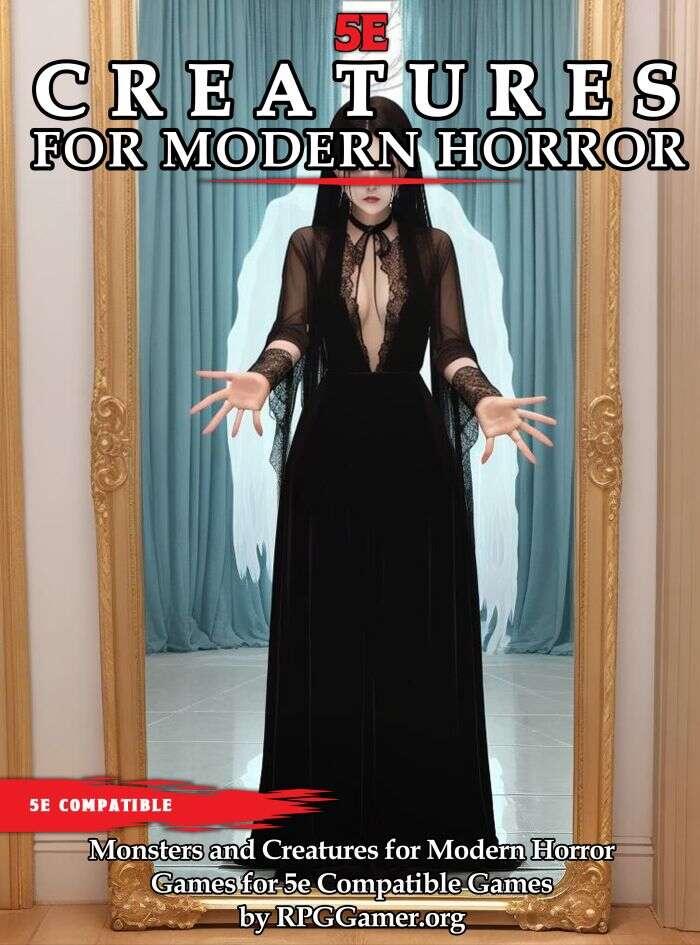 Creatures and Monsters for Modern Horror for 5e [BUNDLE] - RPGGamer ...