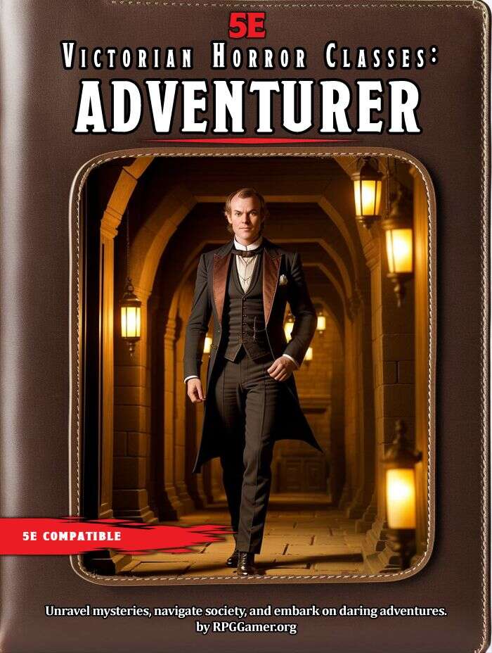 Victorian Horror Classes: Adventurer - RPGGamer | DriveThruRPG