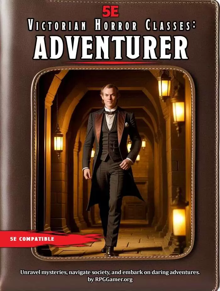 Victorian Horror Classes: Adventurer - RPGGamer | DriveThruRPG