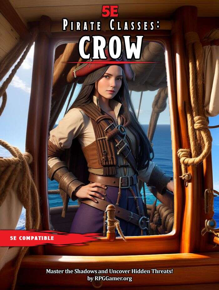 Pirate Classes: Crow - RPGGamer | DriveThruRPG