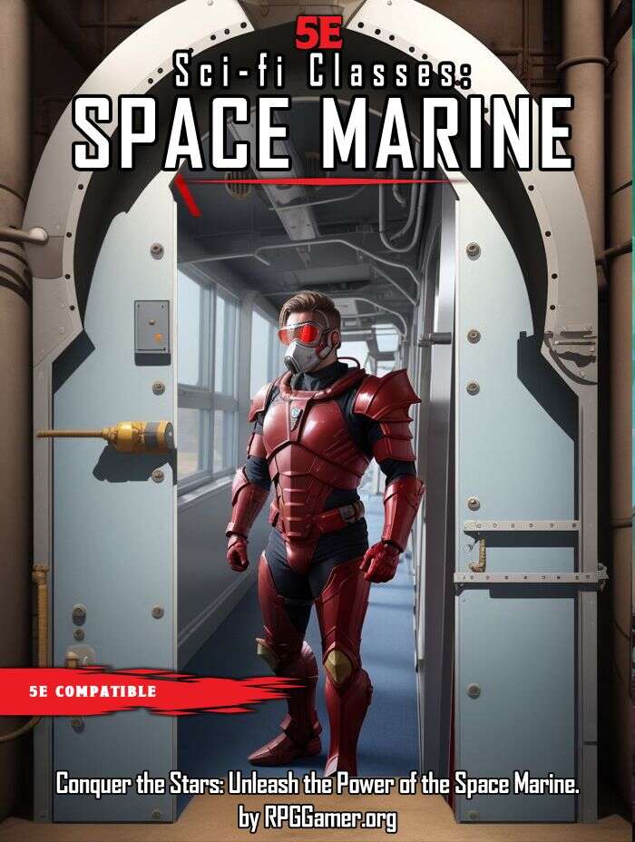 Sci-fi Classes: Space Marine - RPGGamer | DriveThruRPG