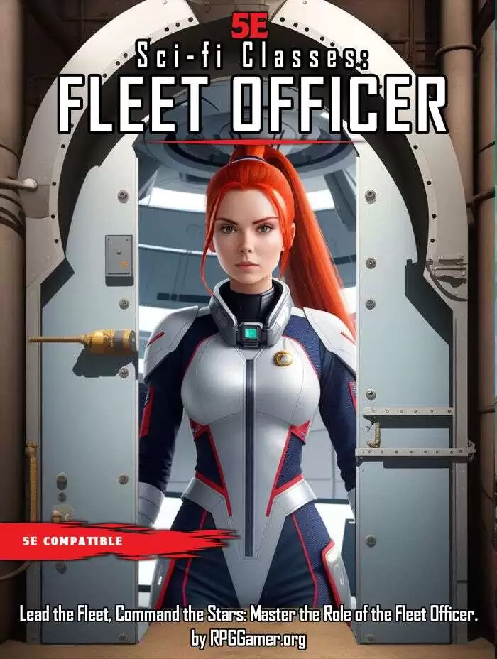 Sci-fi Classes: Fleet Officer - RPGGamer | DriveThruRPG
