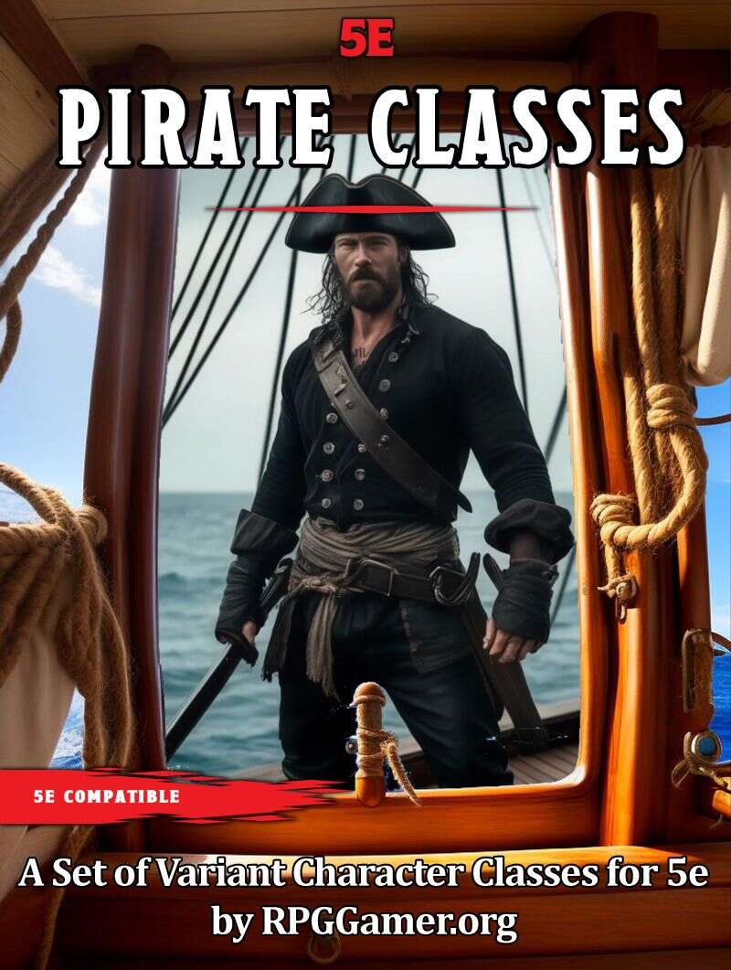 Pirate Character Classes: for 5e [BUNDLE] - RPGGamer | DriveThruRPG
