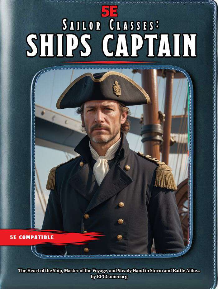 Sailor Classes: Ships Captain - RPGGamer | DriveThruRPG
