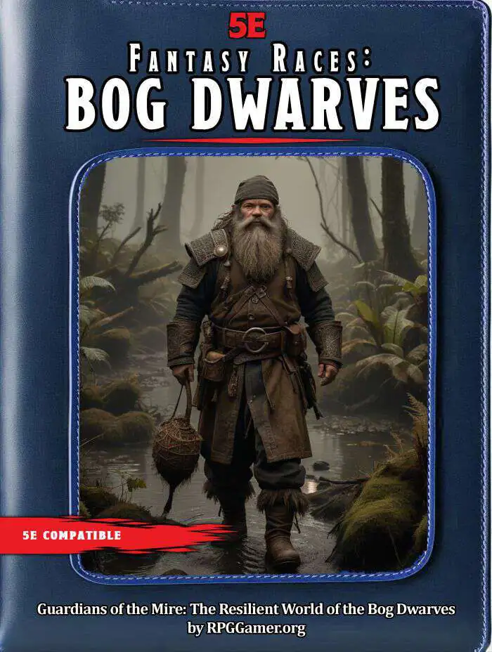Fantasy Races: Bog Dwarves - RPGGamer | DriveThruRPG