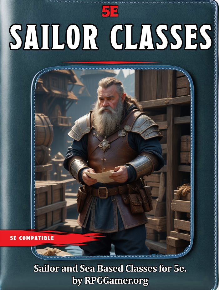Sailor Classes for 5e [BUNDLE] - RPGGamer | DriveThruRPG