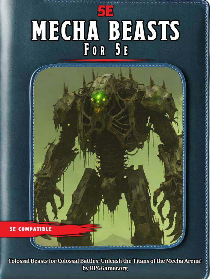Beast Mecha for 5e : for Sci-fi and Cyberpunk - RPGGamer | DriveThruRPG