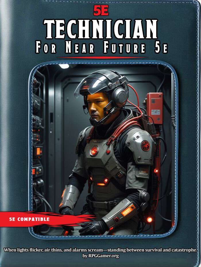 Near Future Classes for 5e: Technician - RPGGamer | DriveThruRPG