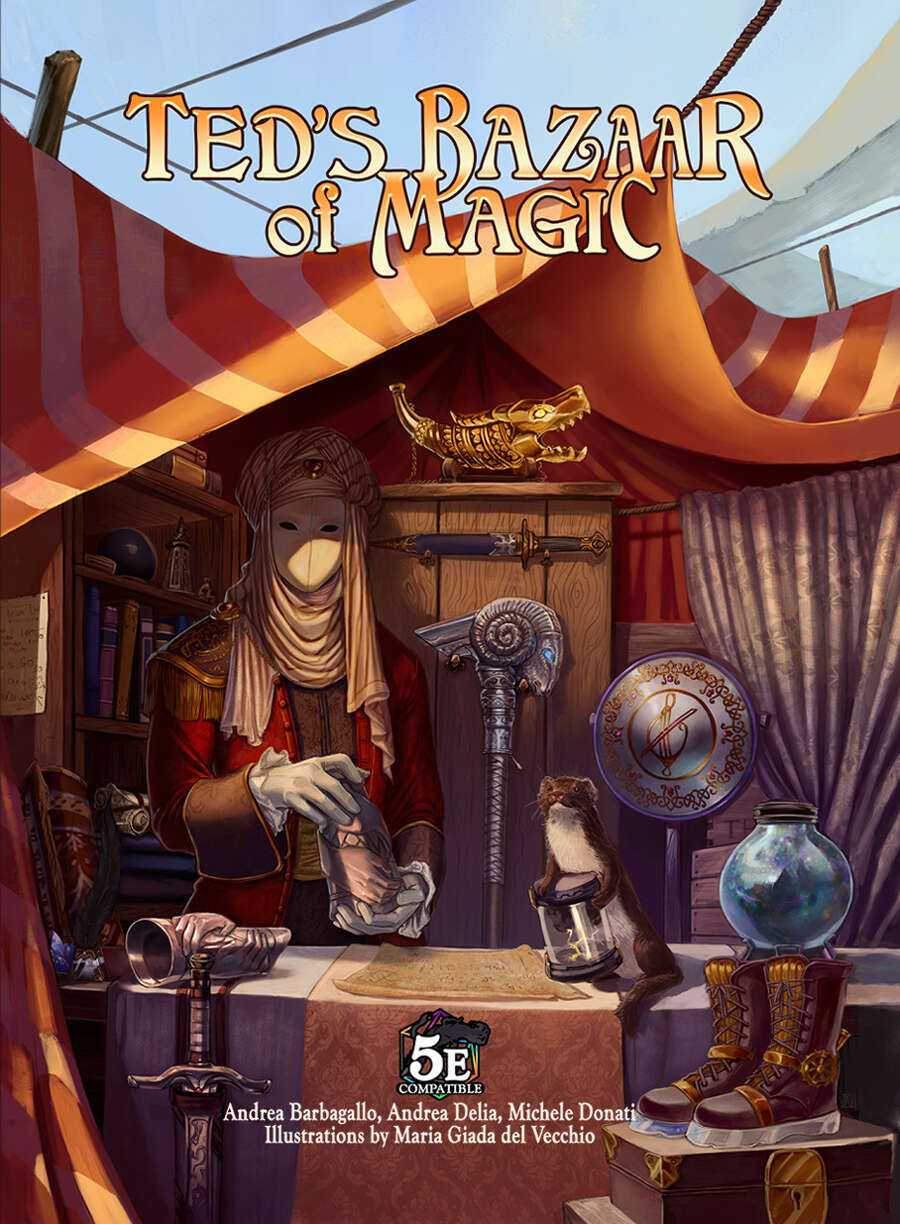 Ted's Bazaar of Magic [ITA] - The Wondrous Quill | DriveThruRPG