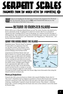 Serpent Scales #3: Return to Monster Island (Savage Worlds Edition ...