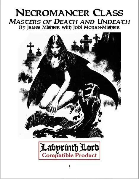 Necromancer Class - James Mishler Games | DriveThruRPG