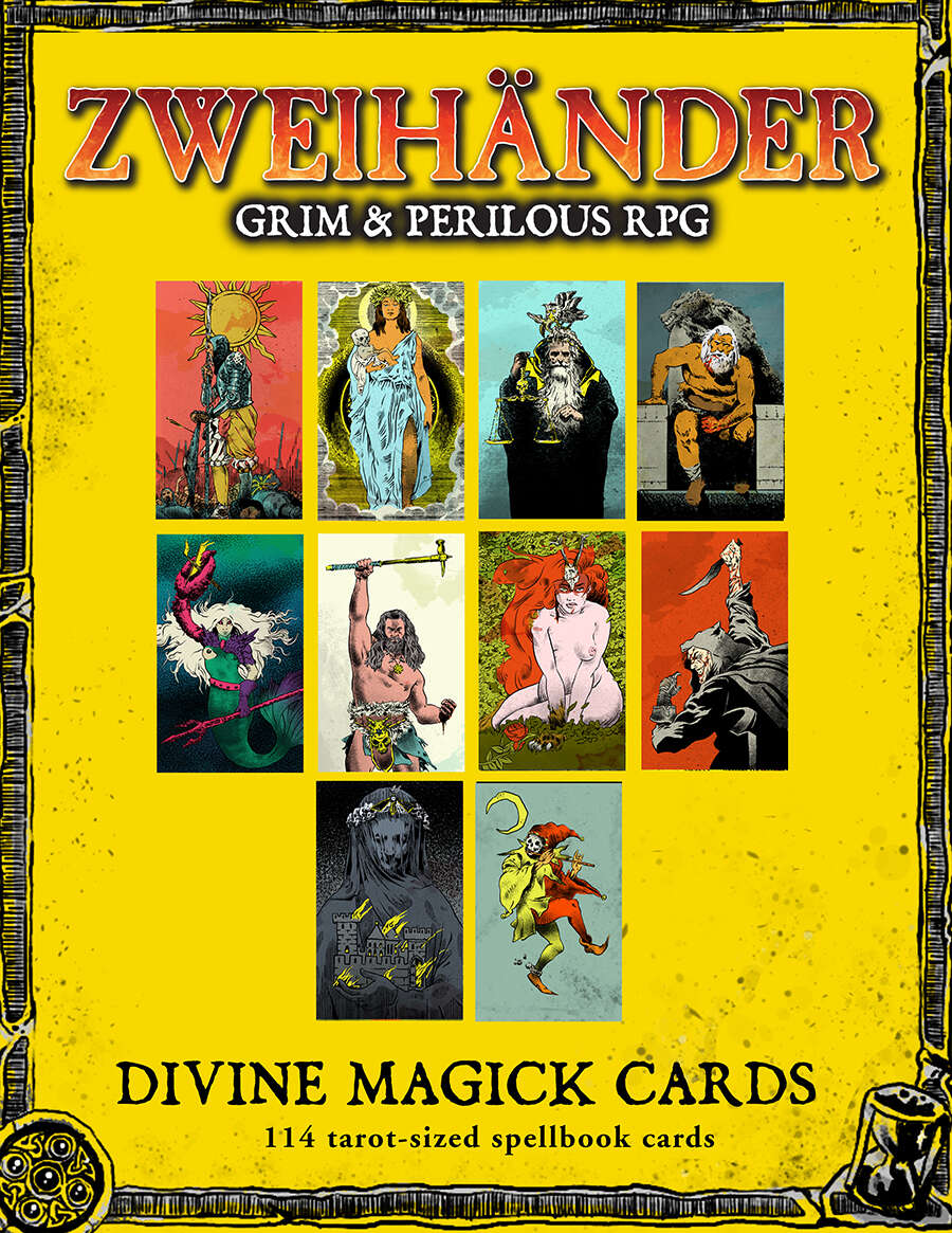 ZWEIHANDER Grim & Perilous RPG (First Edition): Divine Magick Cards ...
