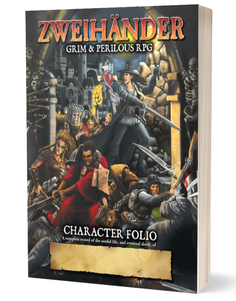ZWEIHANDER RPG: Character Folio - ZWEIHANDER Games | DriveThruRPG