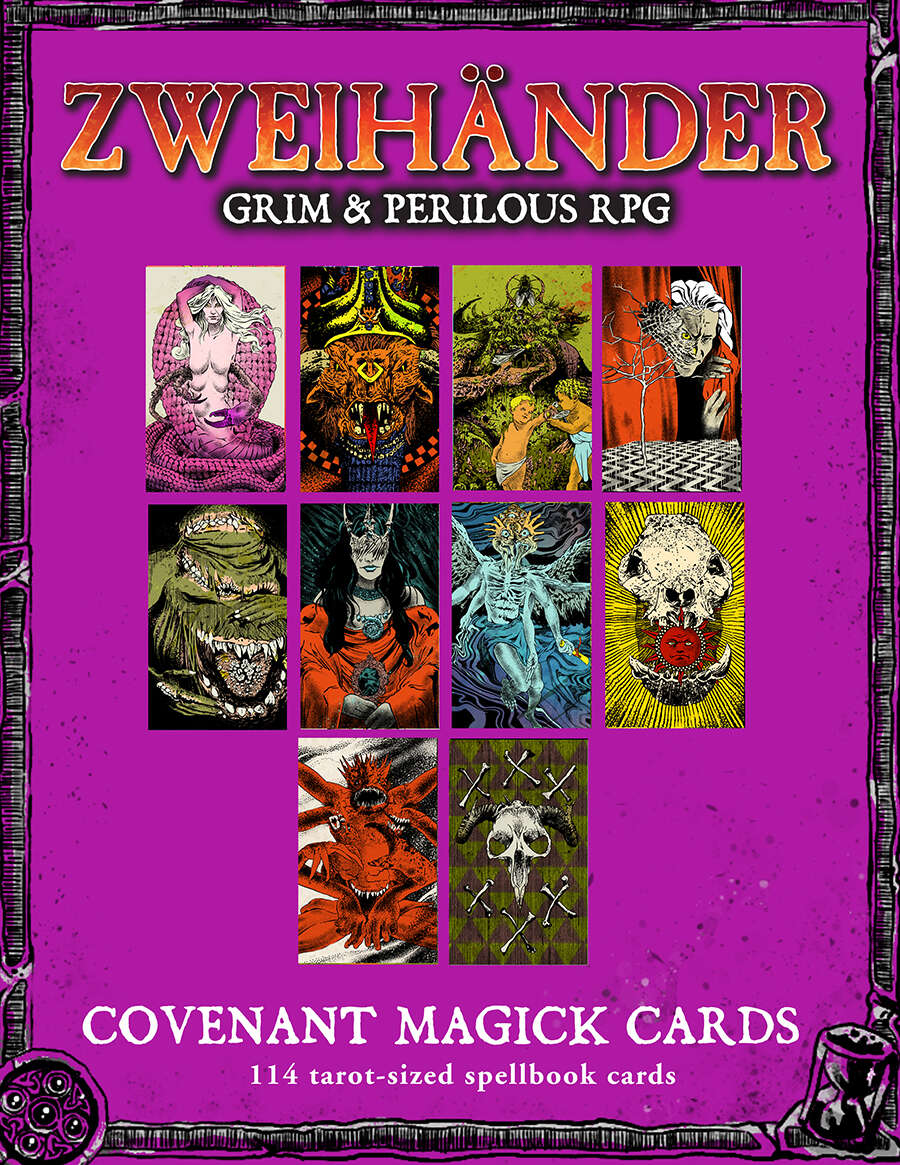 ZWEIHANDER RPG: Covenant Magick Cards - ZWEIHANDER Games | DriveThruRPG