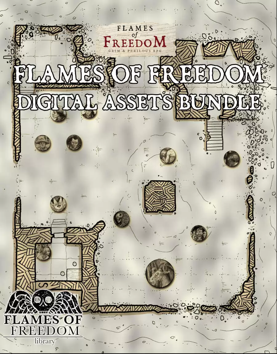 FLAMES of FREEDOM: Digital Assets TOKENS [BUNDLE] - ZWEIHANDER Games ...