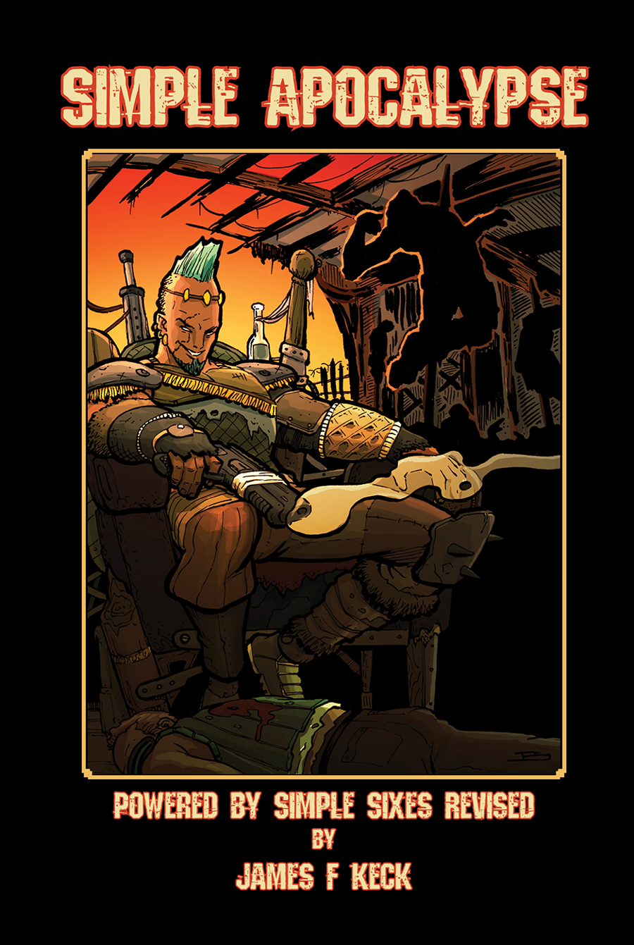 Simple Apocalypse - Keck Publishing | Simple Sixes | DriveThruRPG