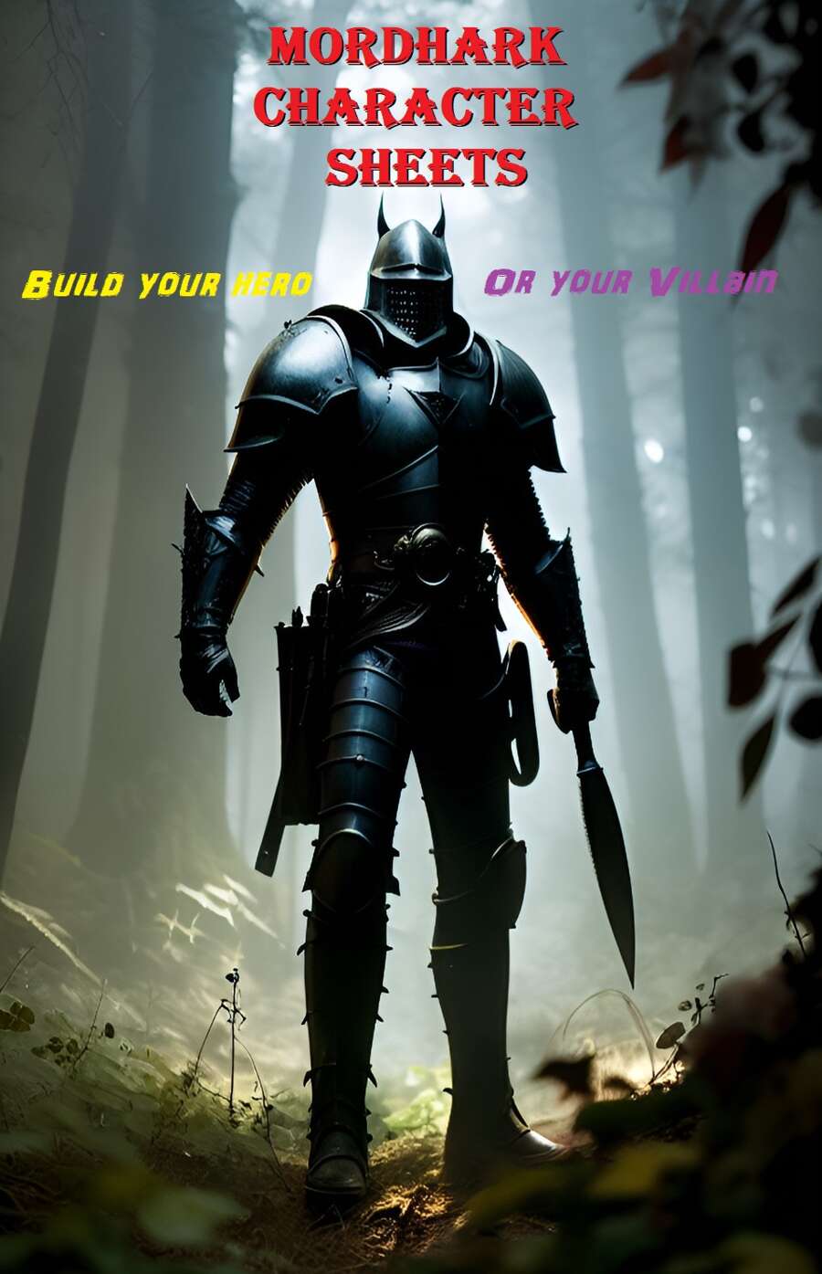 Mordhark Character Sheets - Thux Cruo | DriveThruRPG