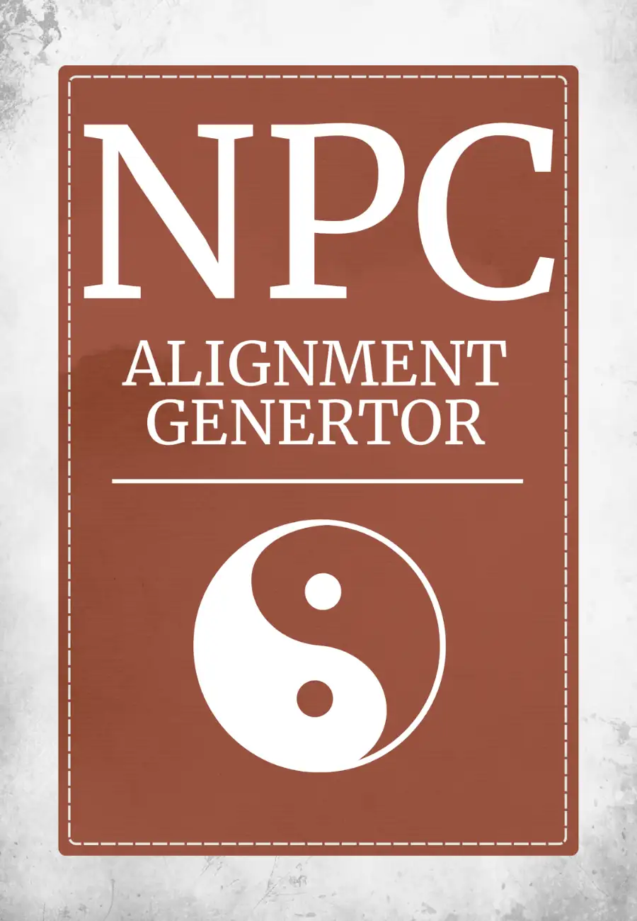 NPC Alignment Generator - Wytchin Hour | DriveThruRPG