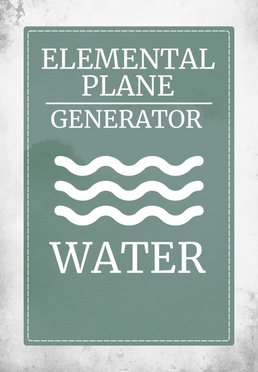 Elemental Plane Generator: Water - Wytchin Hour | DriveThruRPG