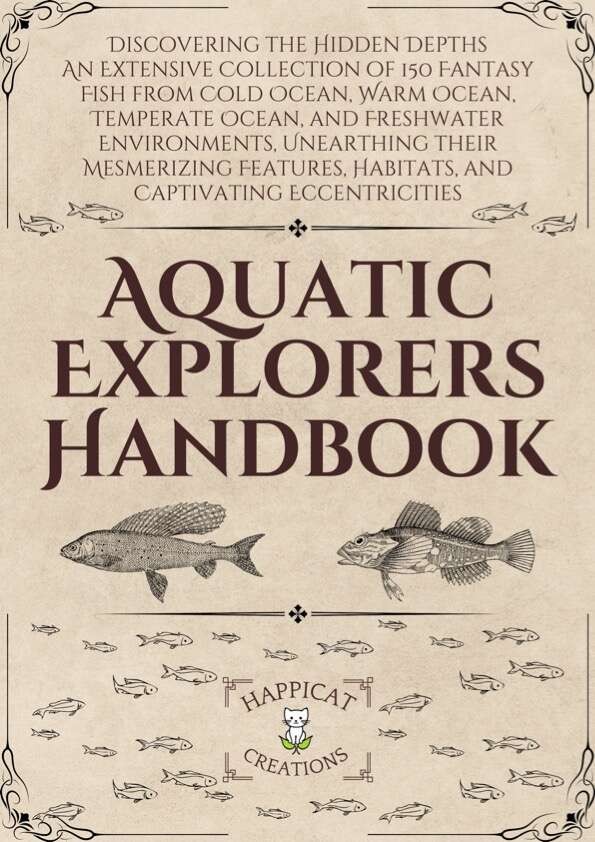 The Aquatic Explorers Handbook - An Extensive Compendium of 150 Fantasy Fish from Cold Ocean ...