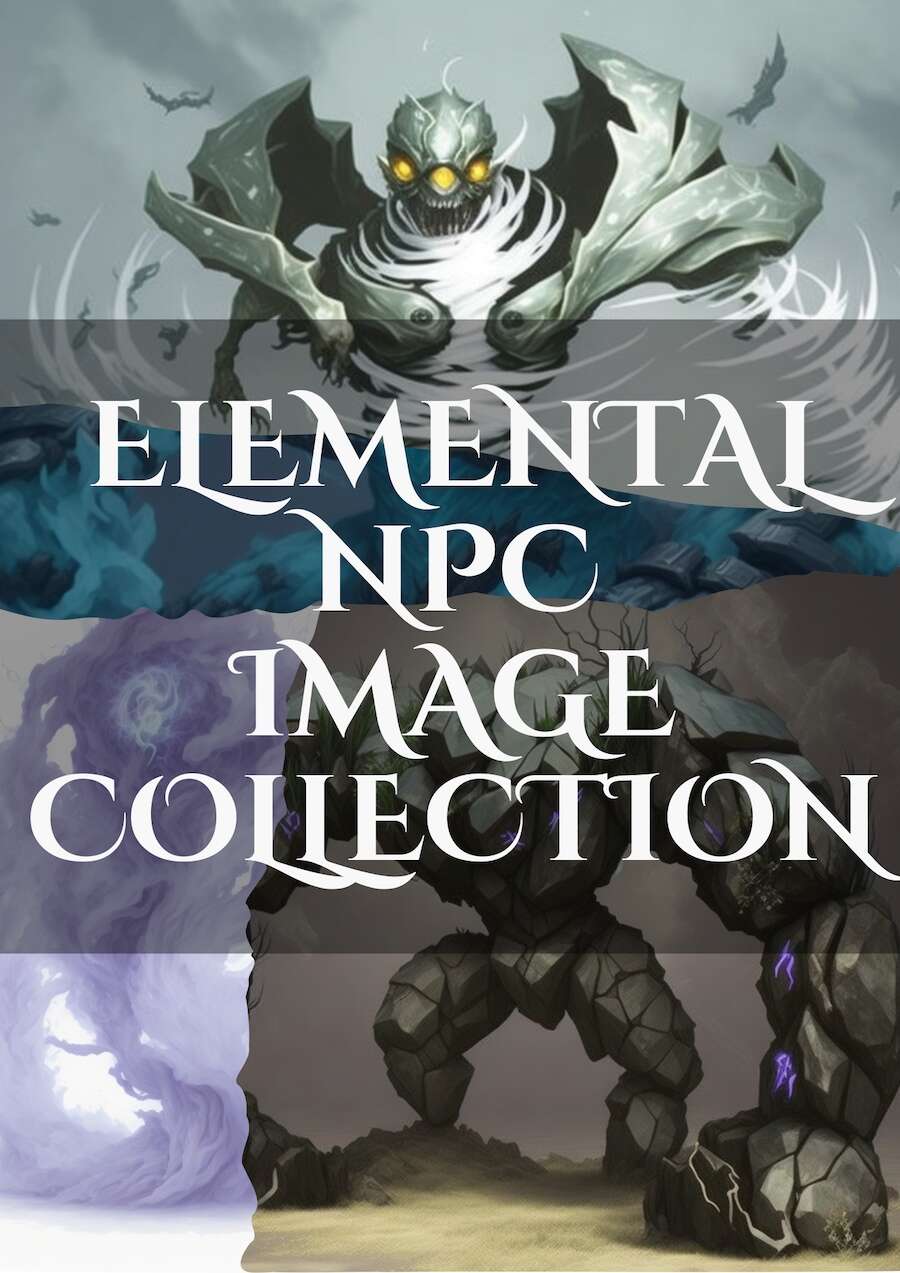 Elemental Name And Image Collection [bundle] Happicat Creations Npc Name And Image