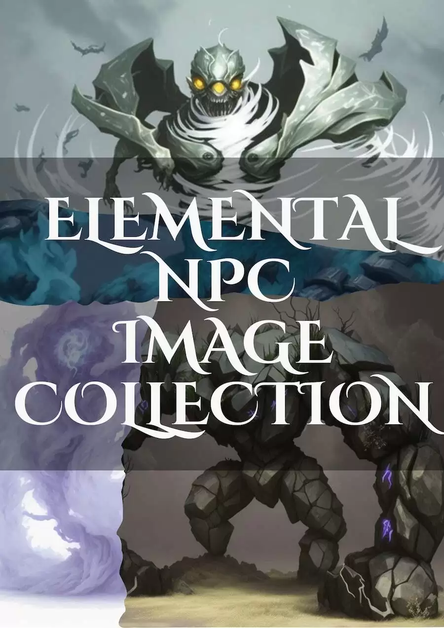 Elemental Name And Image Collection [bundle] Happicat Creations Npc Name And Image