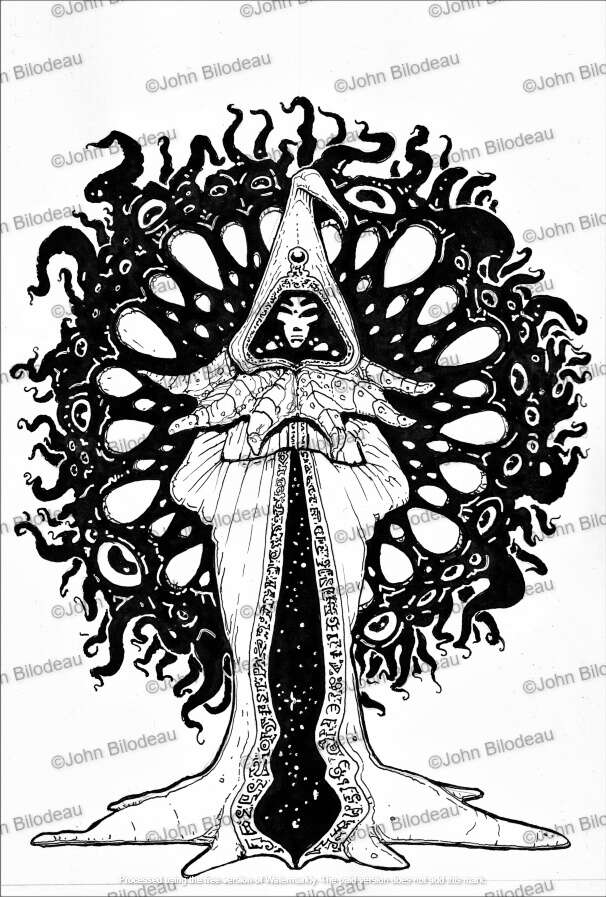 Cultist Stock Art - John Bilodeau Stock Art | DriveThruRPG