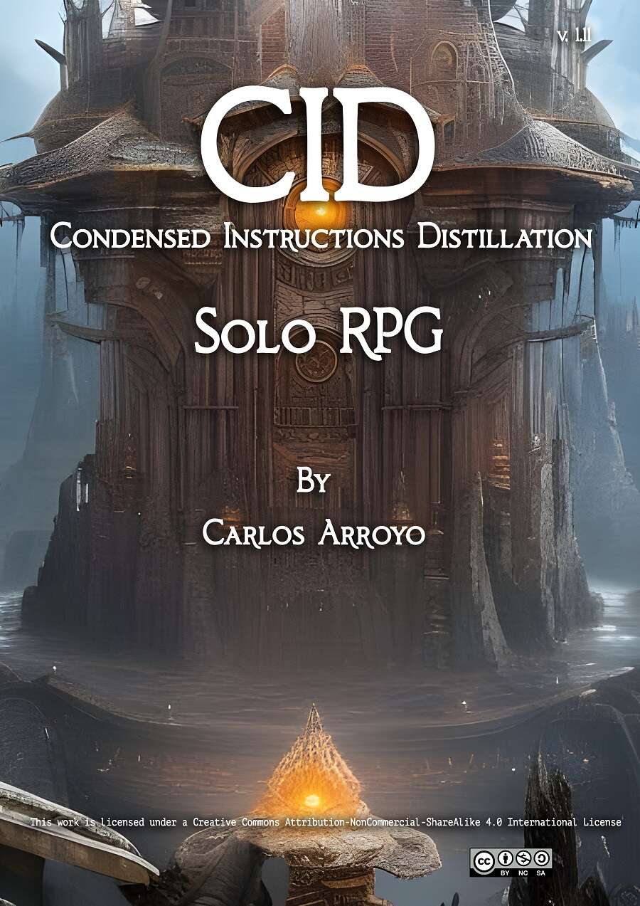 CID: Solo RPG - Carlos Arroyo | DriveThruRPG