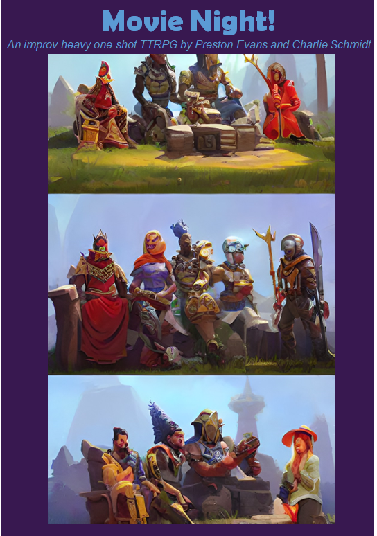 Movie Night! An Improv-Heavy, Creator-Friendly One Shot - Diddies N ...