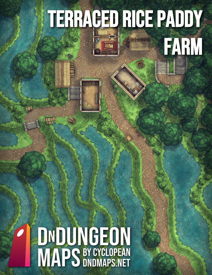 Modular Japanese City Streets - D&D Battlemap Tileset - Cyclopean ...