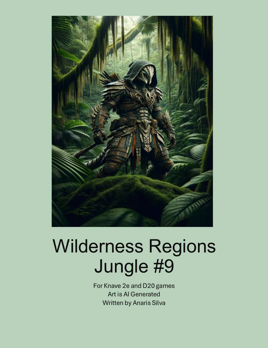 Wilderness Regions Jungle #9 - Role&Roll | Role&Roll | DriveThruRPG
