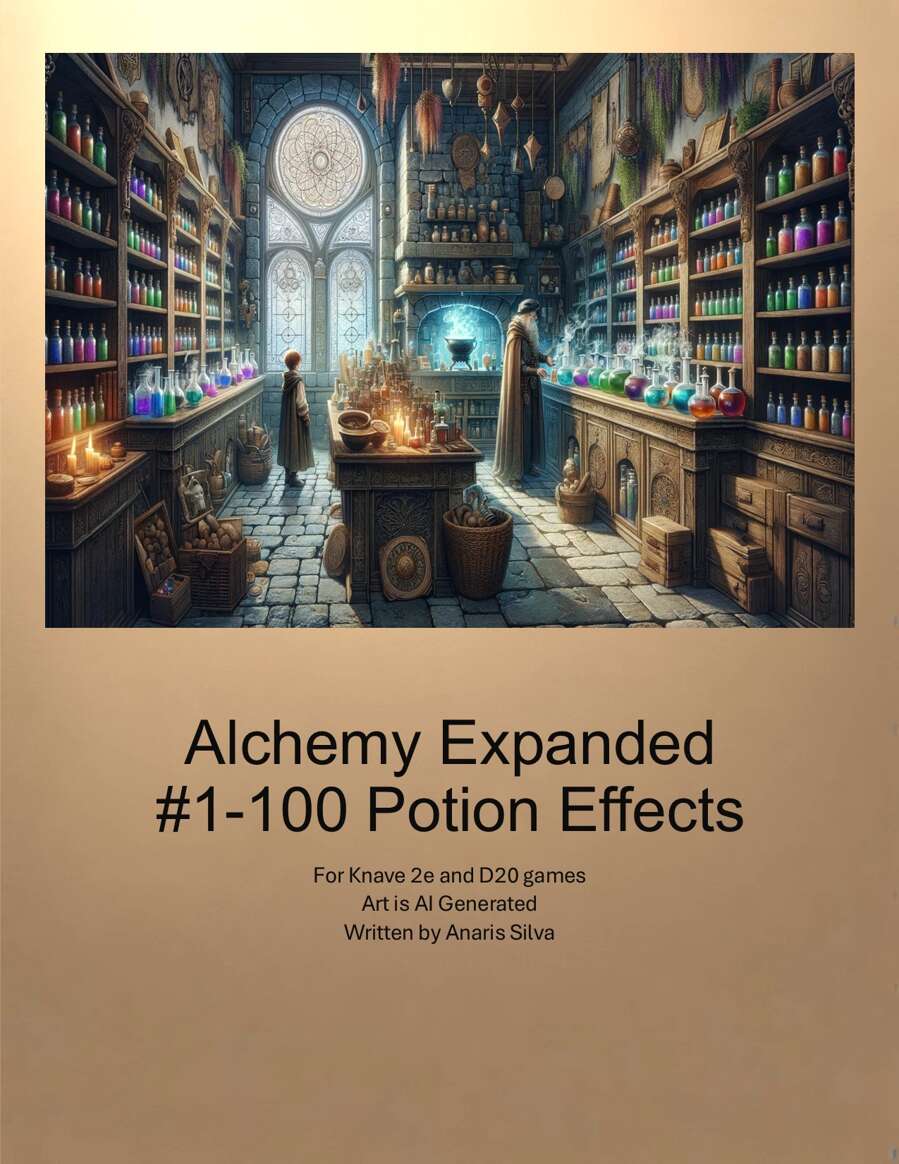 Expanded Alchemy - Role&Roll | Role&Roll | DriveThruRPG