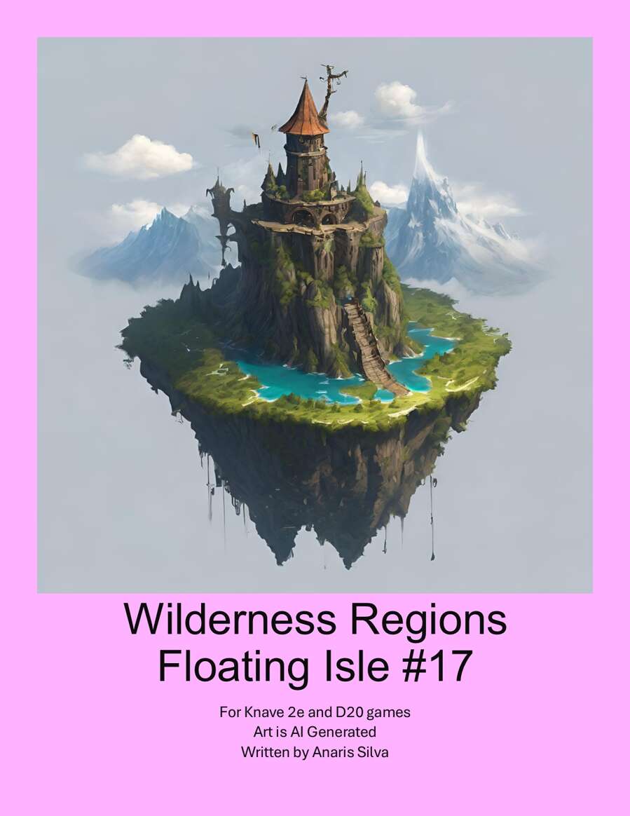 Wilderness Region Floating Isle #17 - Role&Roll | Role&Roll | DriveThruRPG