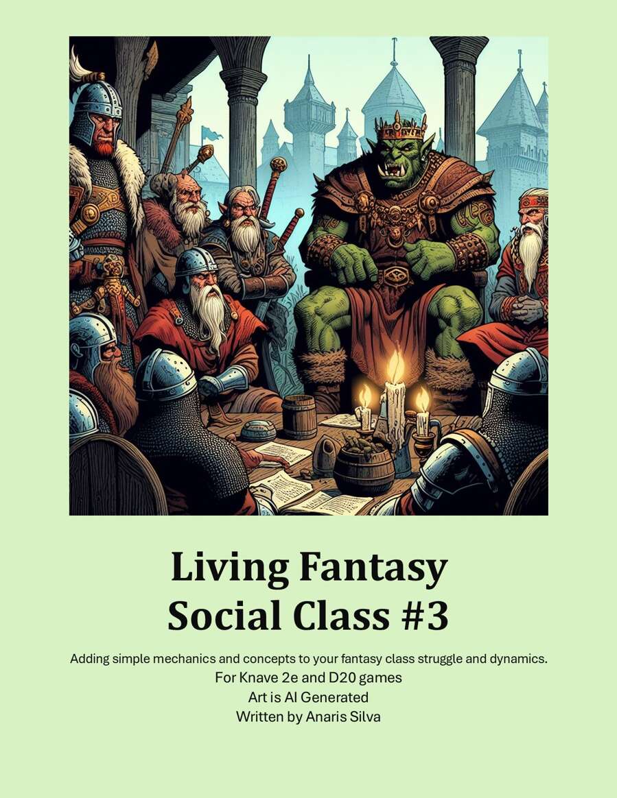 Living Fantasy Post Imperial Society #3 - Role&Roll | Role&Roll ...