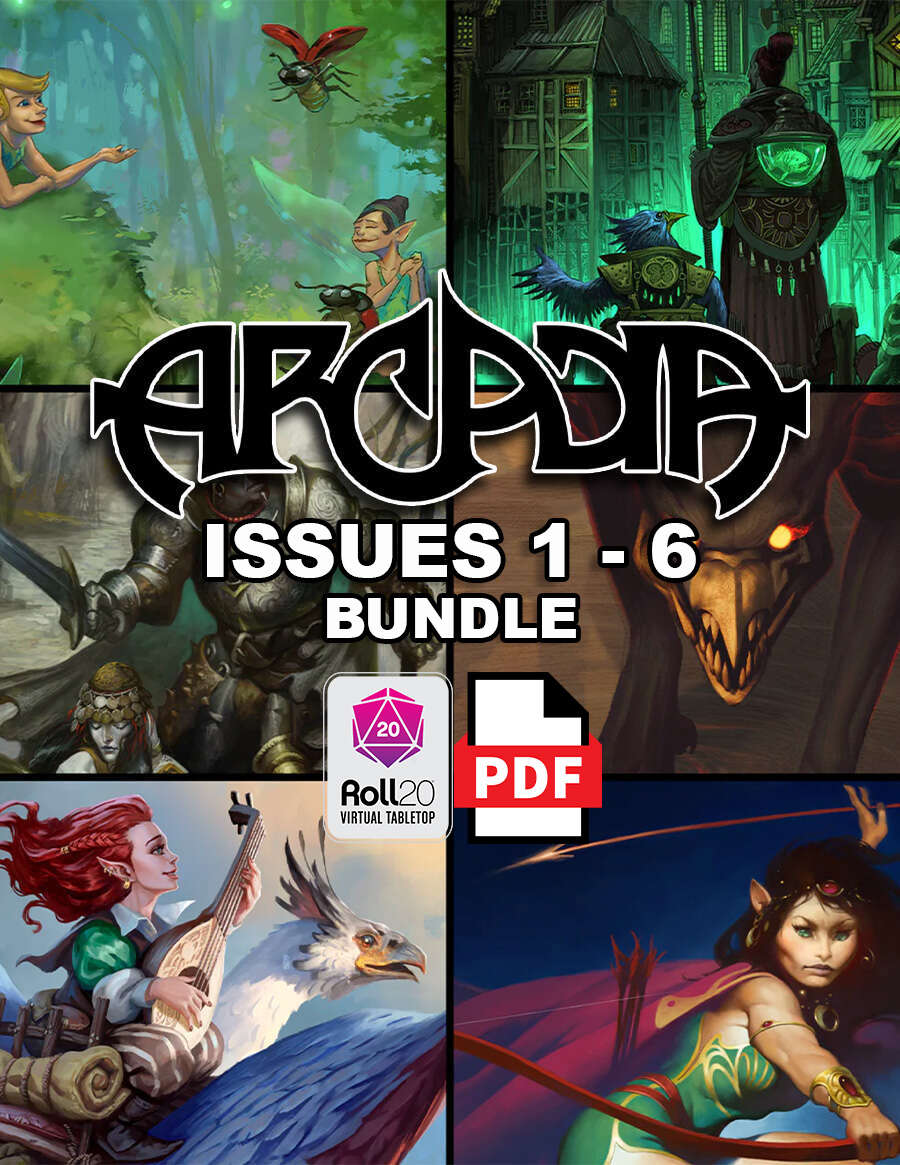 ARCADIA Issues 7 - 12 | Roll20 + PDF [BUNDLE] - MCDM Productions ...