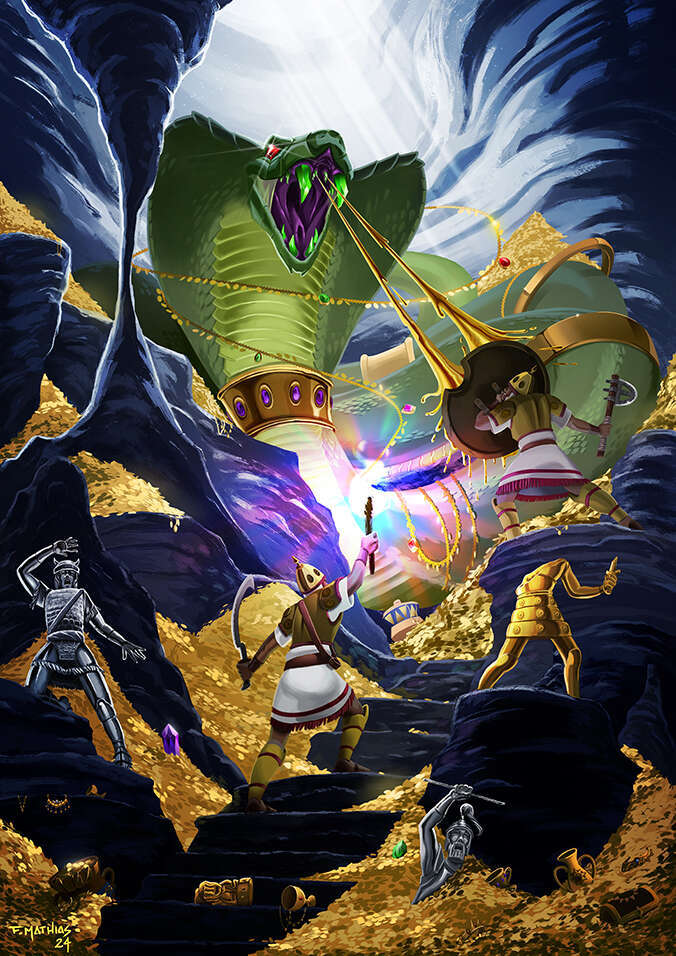 The Golden Age of Khares: A Psychedelic Sword & Sandal RPG DELUXE ...