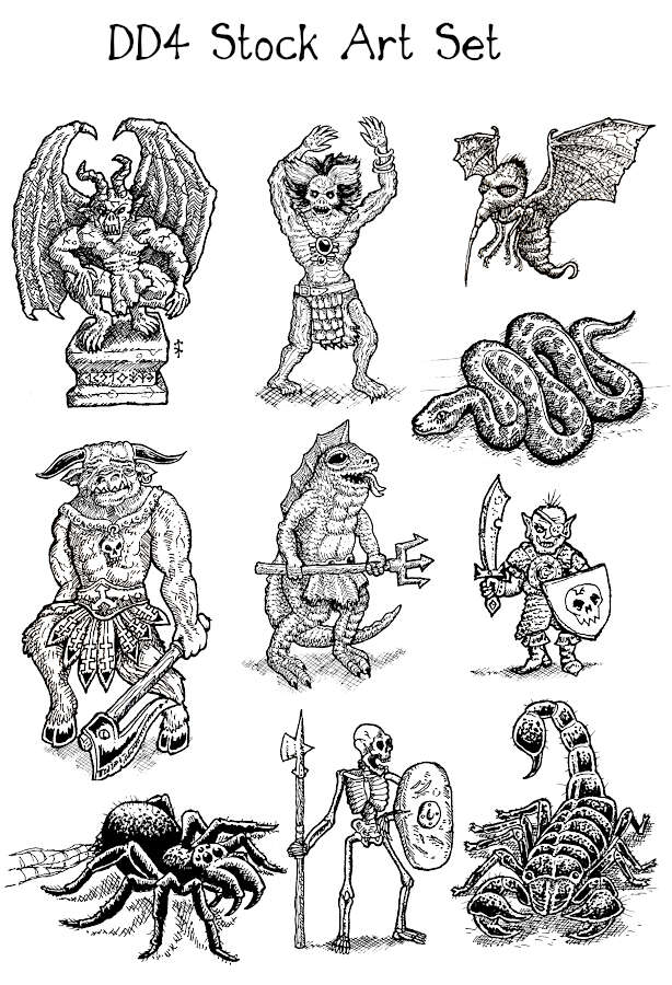 DD4 Stock Art Collection - John Michael Topple | DriveThruRPG