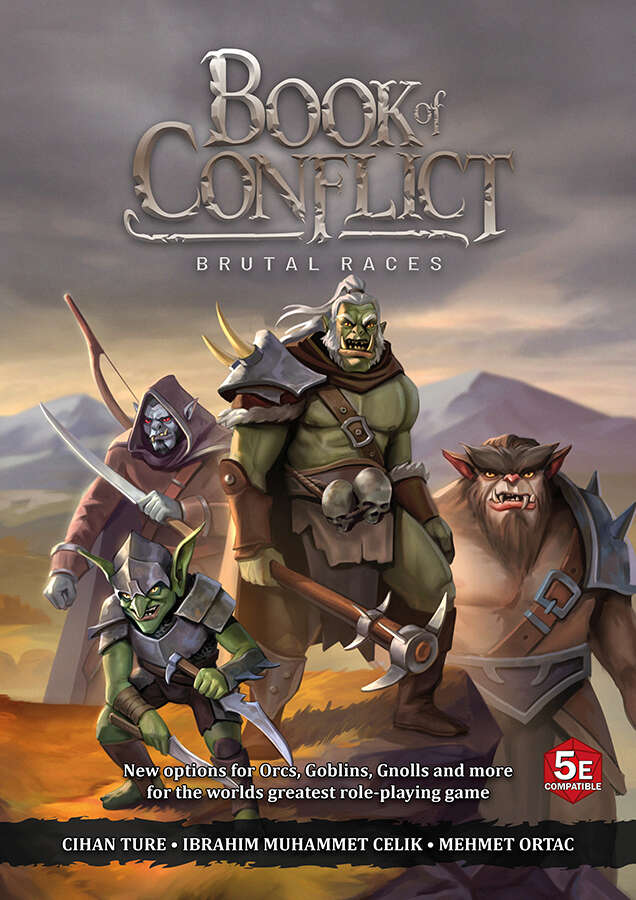 Book of Conflict: Brutal Races - RPCraft Publishing LLC | DriveThruRPG