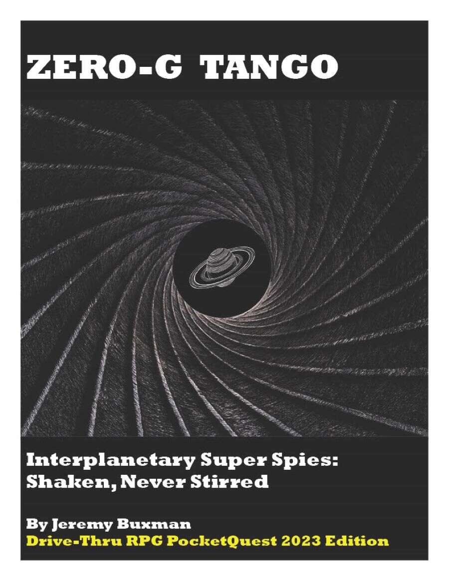 Zero-G Tango (Pocket Quest) - J Buxman Games | DriveThruRPG