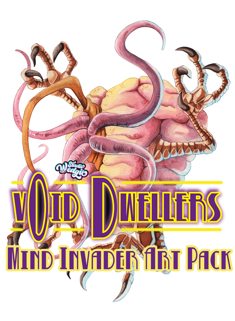 Void Dweller Mind Invader Art Pack - Studio Wedgie | DriveThruRPG