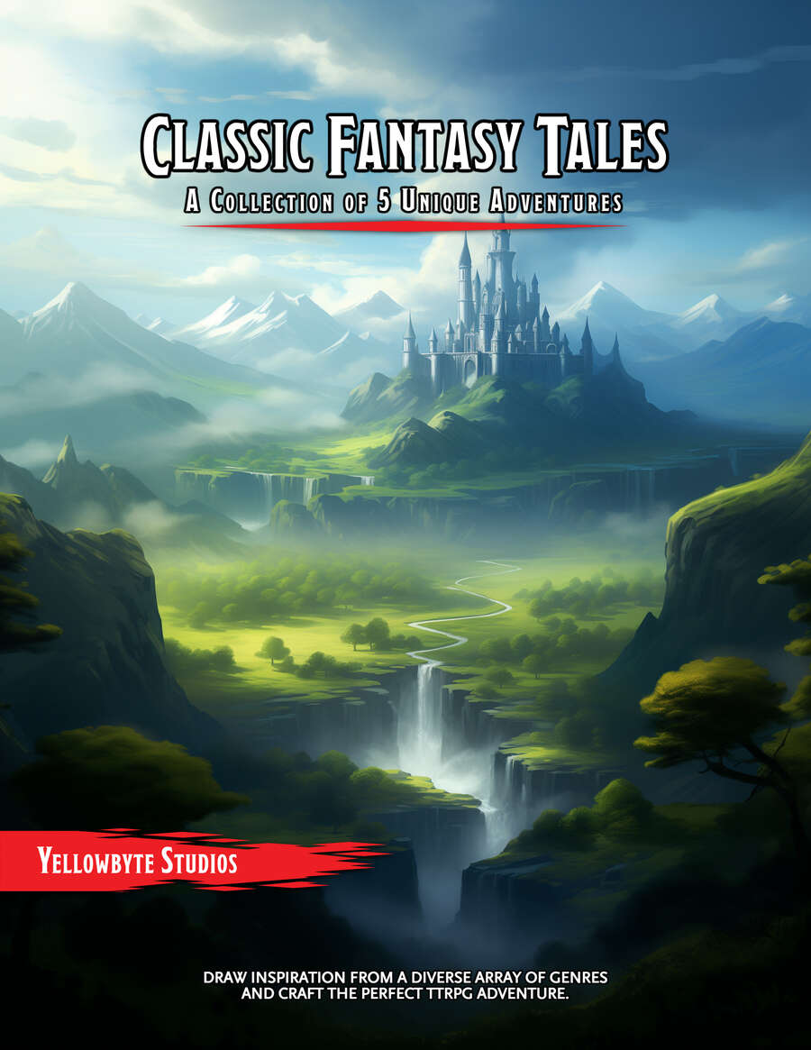 Classic Fantasy Tales: A Collection of 5 Fantasy Adventures ...