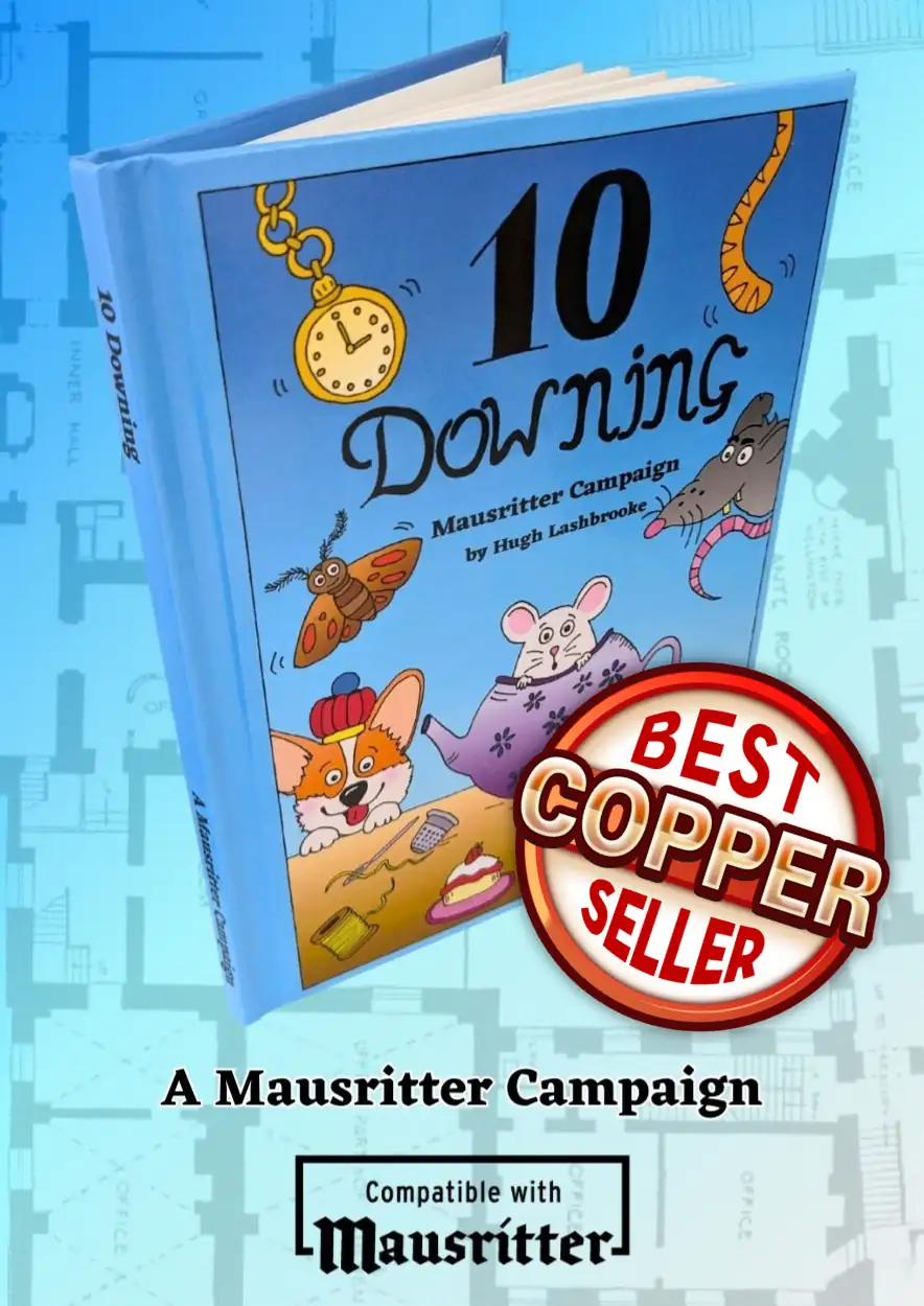 10 Downing: A Mausritter Campaign - Ten Acre Games | DriveThruRPG