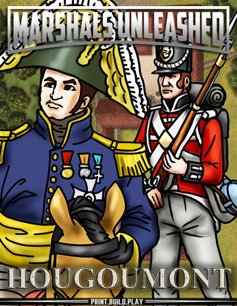 The battle for Hougoumont | Marshals Unleashed - Print Build Play | MU ...