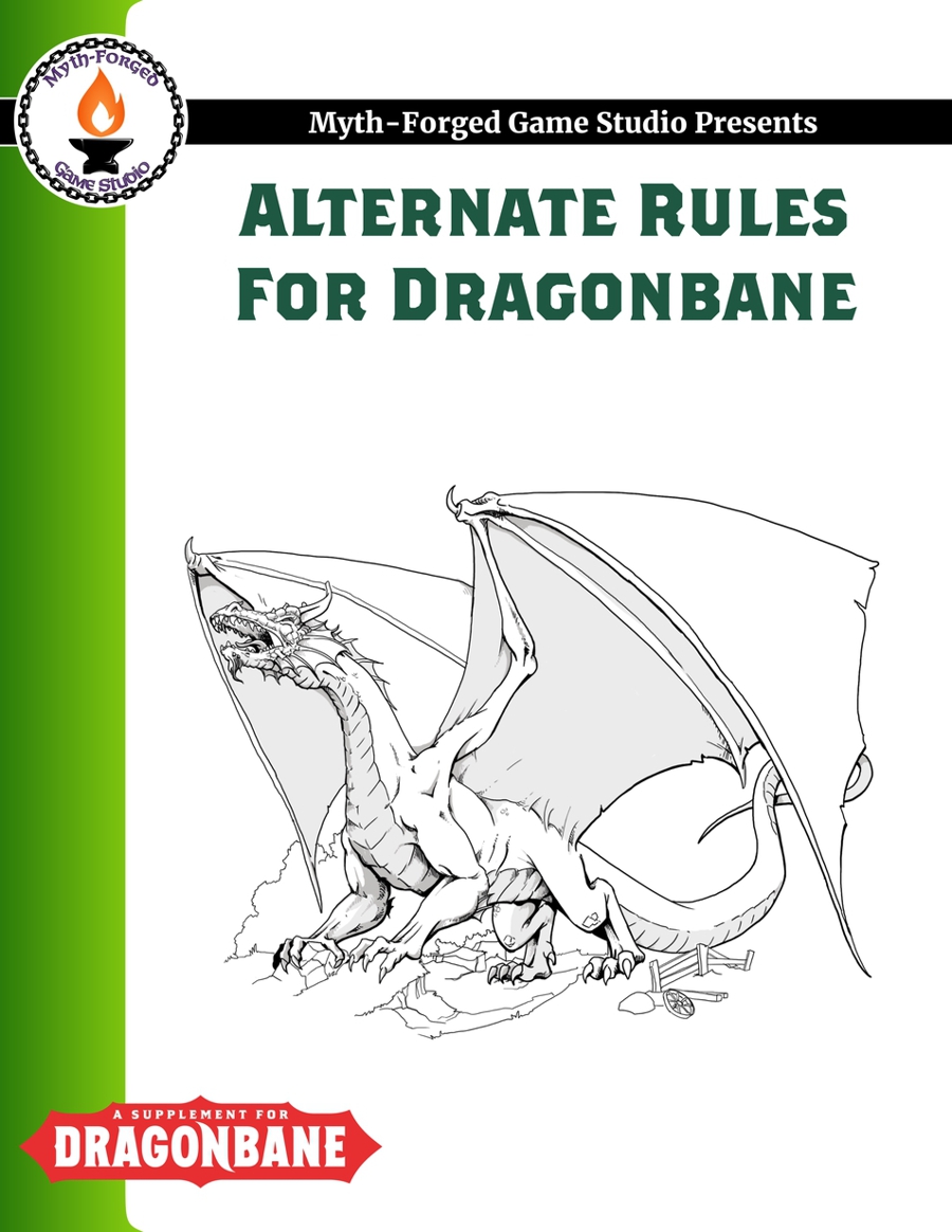 Alternate Rules for Dragonbane - Myth-forged Games | DriveThruRPG