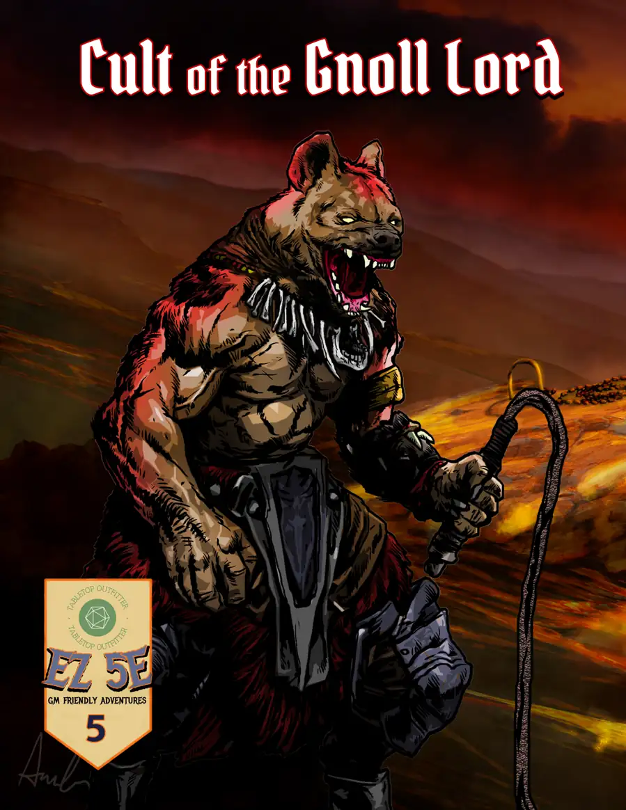 Cult of the Gnoll Lord 5e - Tabletop Outfitter | DriveThruRPG